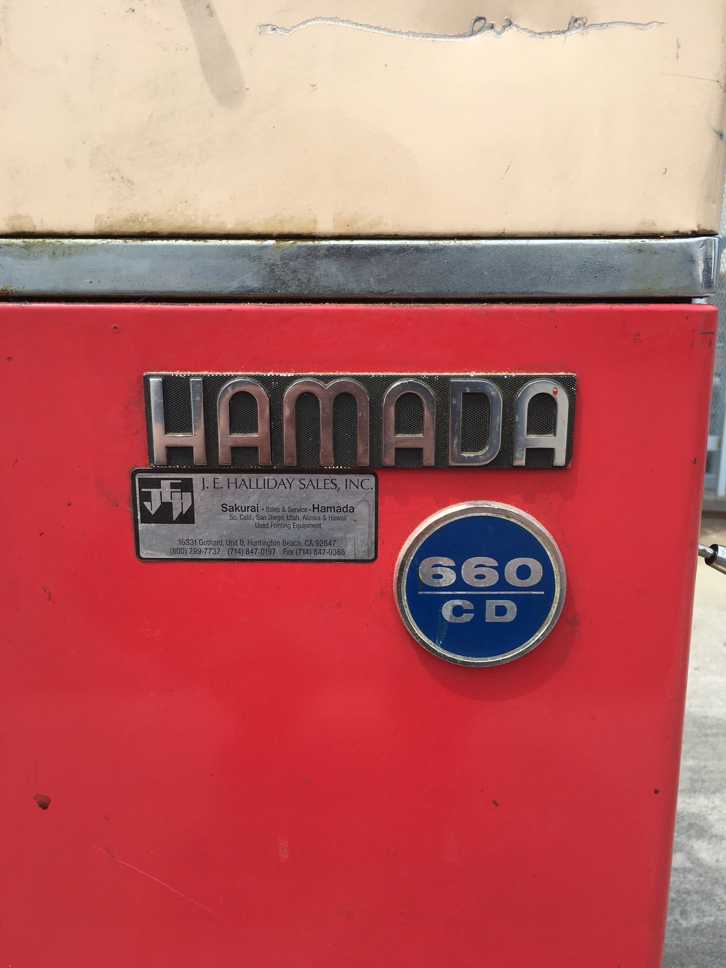 Hamada-660 ( SMALL PRESS) for Sale in Hawthorne, CA - OfferUp