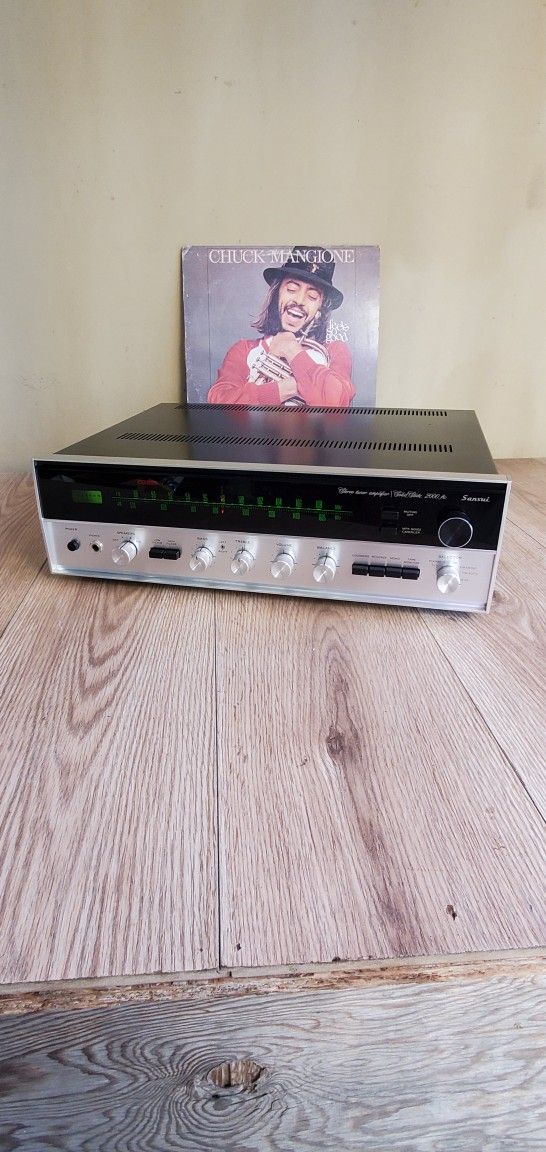 Vintage Sansui 2000A Silver Face Stereo Receiver Immaculate Look And ...
