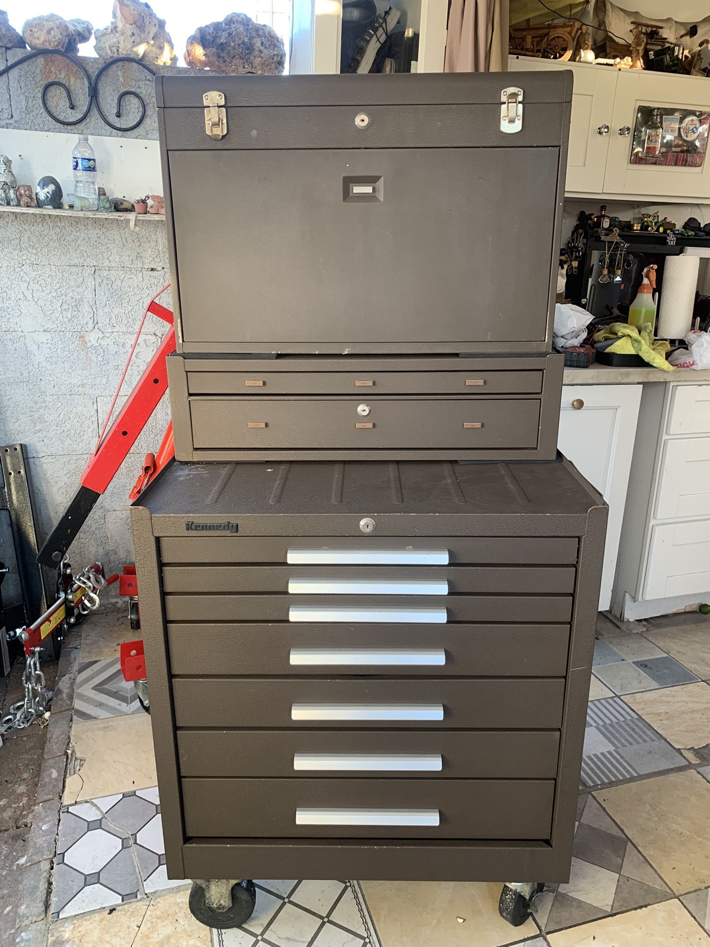 Kennedy Machinist Tool Box and Machinist Chest Combo for Sale in ...