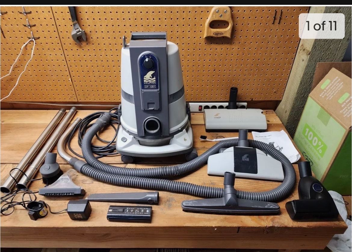 Delphin DP 1001 Vacuum Cleaner Set With Attachments /Aspiradora ...