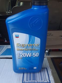 Chevron Supreme Motor Oil