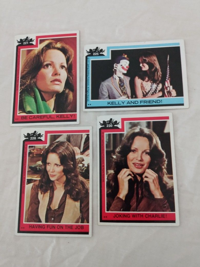 Vintage Collectable Topps 1977 Charlie's Angels Trading Cards - Kelly for Sale in Auburn, WA ...