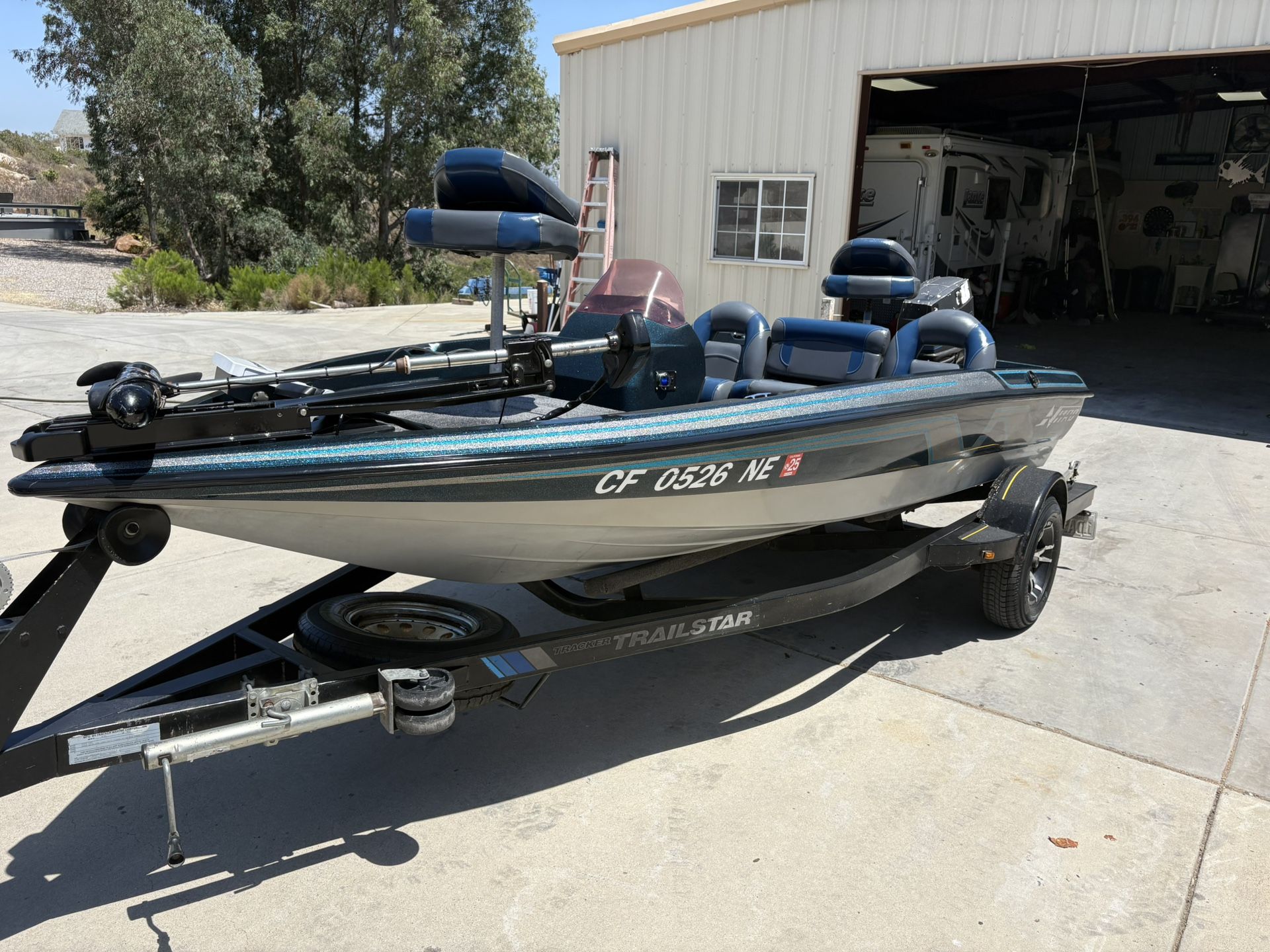 1991 Tracker Nitro Series Bass Boat for Sale in Lakeside, California ...