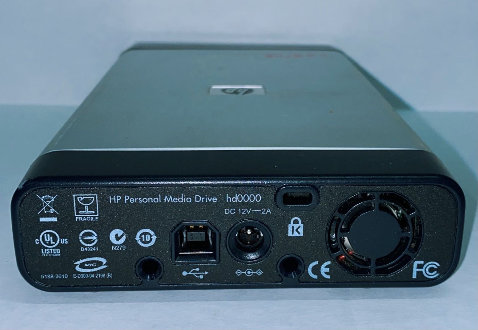 HP Personal Media Drive 500GB ( hd5000s ) External Drive TESTED for ...