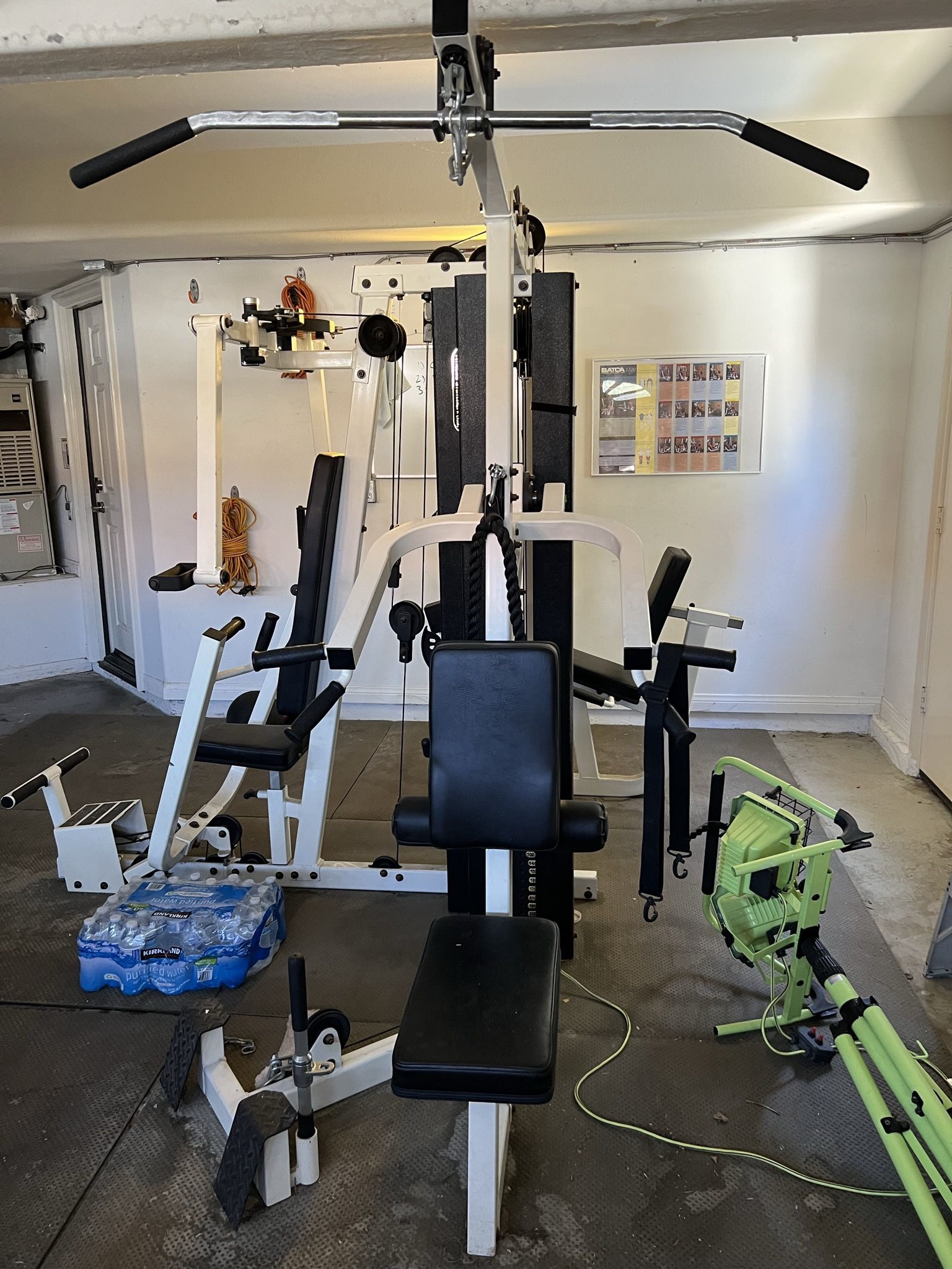 BATCA Ultra Trainer 3200 Four Station Fitness System Home Gym ...