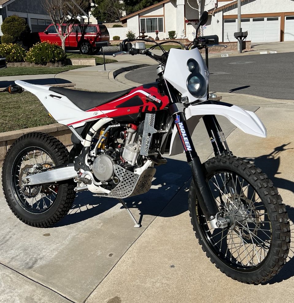 SOLD! 2009 Husqvarna TE510 Dual Sport for Sale in Alta Loma, CA - OfferUp