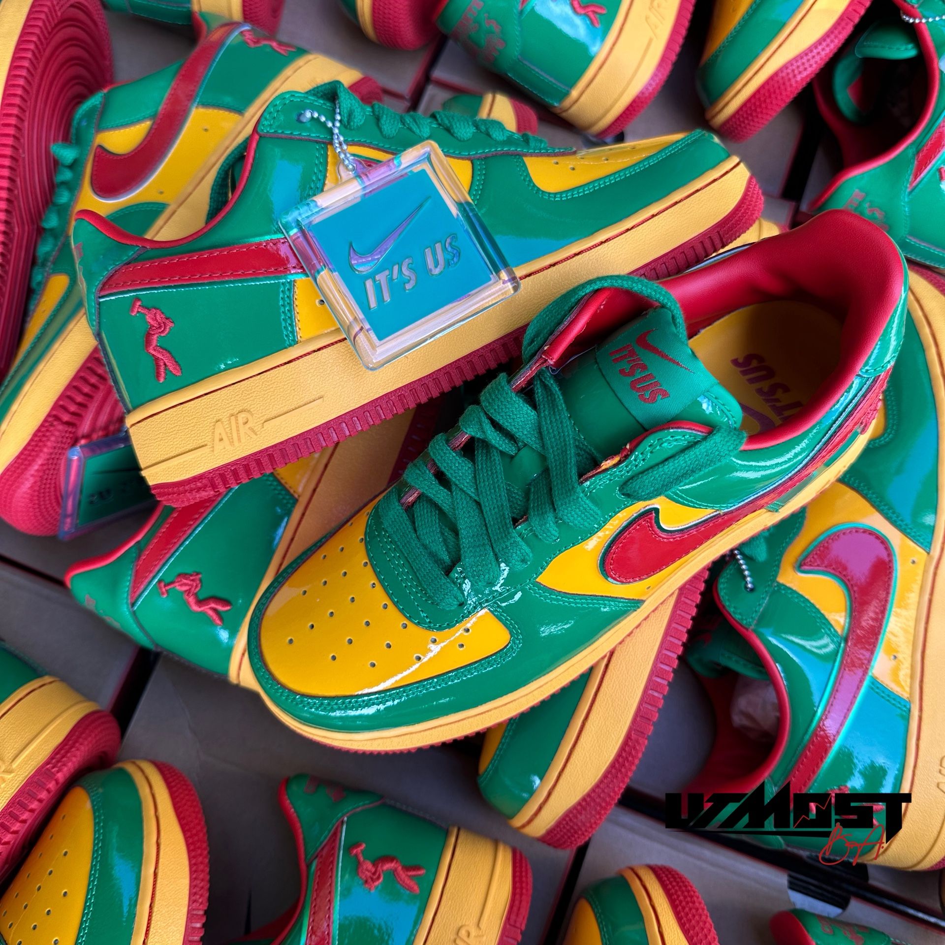 LIL YACHTY NIKE AIR FORCE 1 CONCRETE BOYZ SIZE 7 11.5 12 14 for Sale in ...
