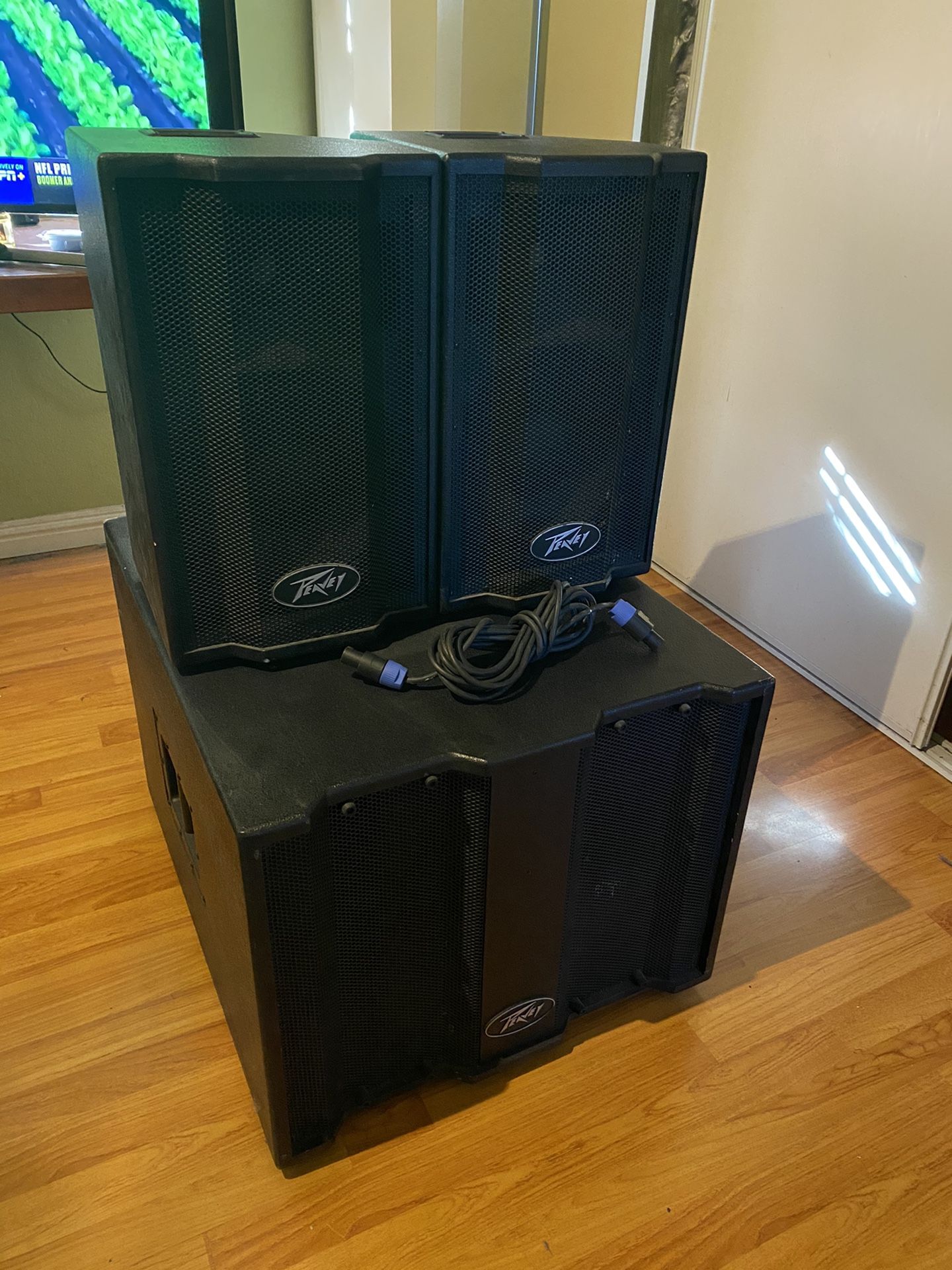 Peavey Triflex II 1000 watt Sound System 2 speakers and 1 subwoofer for ...
