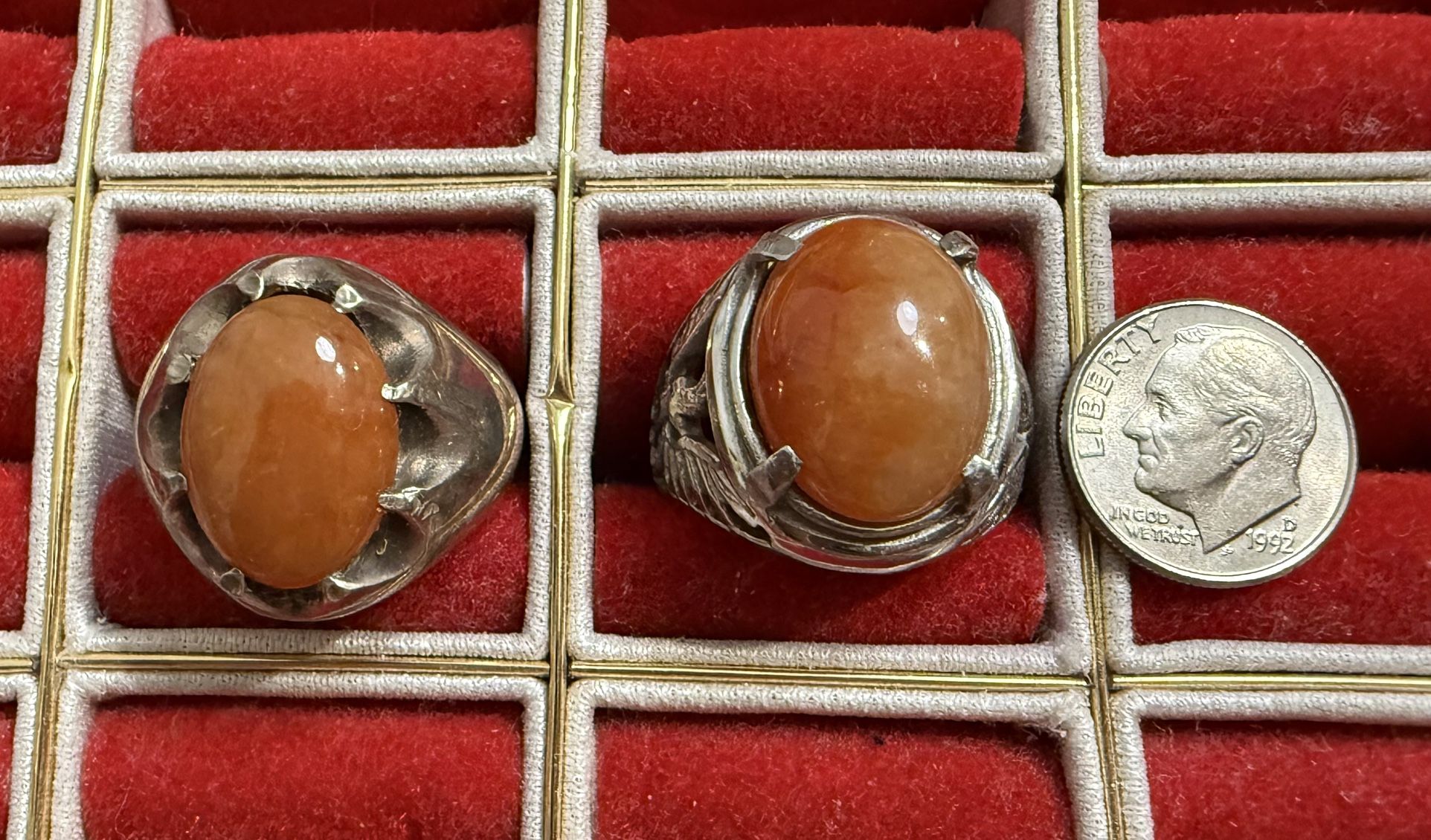 Orange Jade Jadeit Natural Color for Sale in Chino Hills, CA - OfferUp