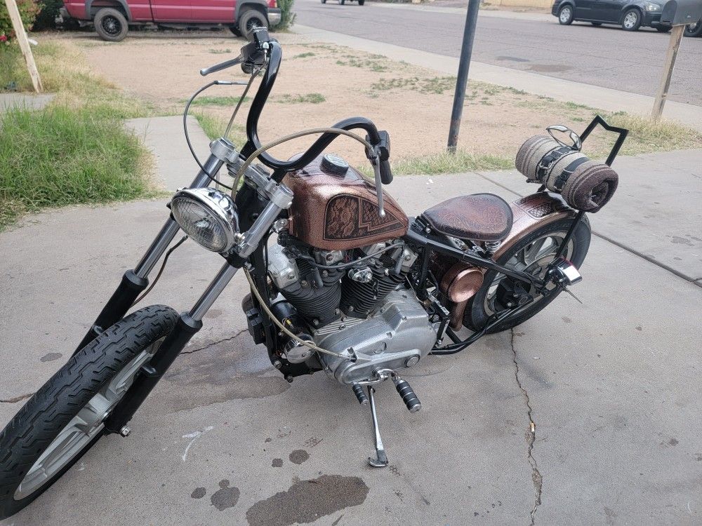 Custom Built Hardtail Harley for Sale in Phoenix, AZ - OfferUp