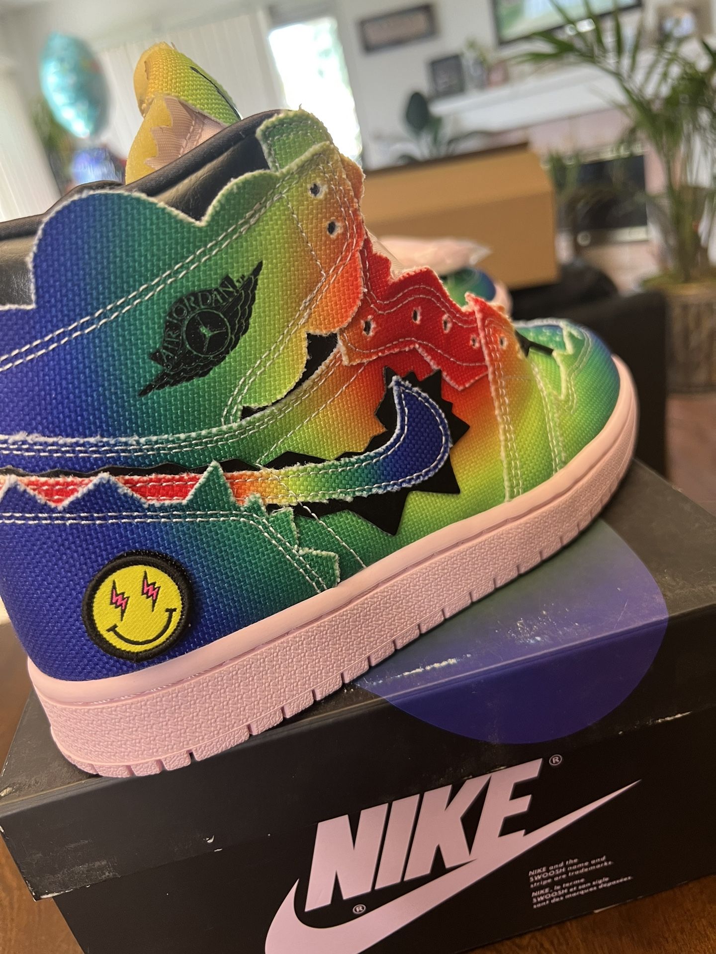 J Balvin X Air Jordan 1 Retro Og High ‘ Colores Y Vibras ‘ For Sale In