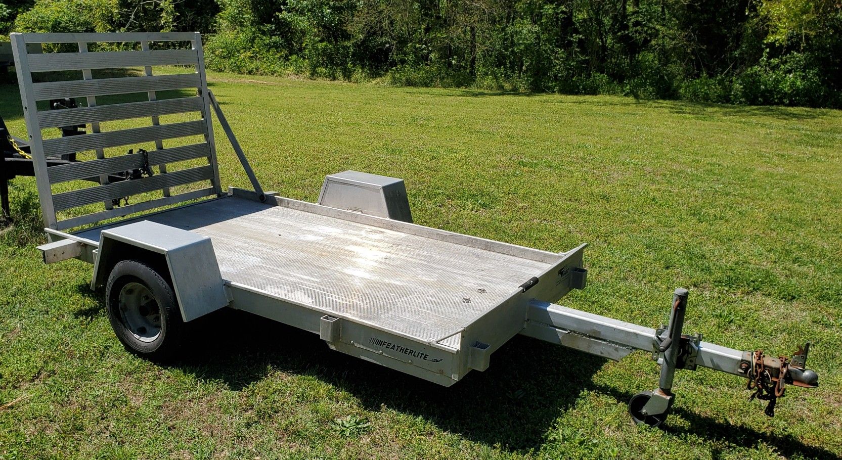 FEATHERLITE All Aluminum Utility trailer 4.5 x 8 for Sale in Albemarle ...