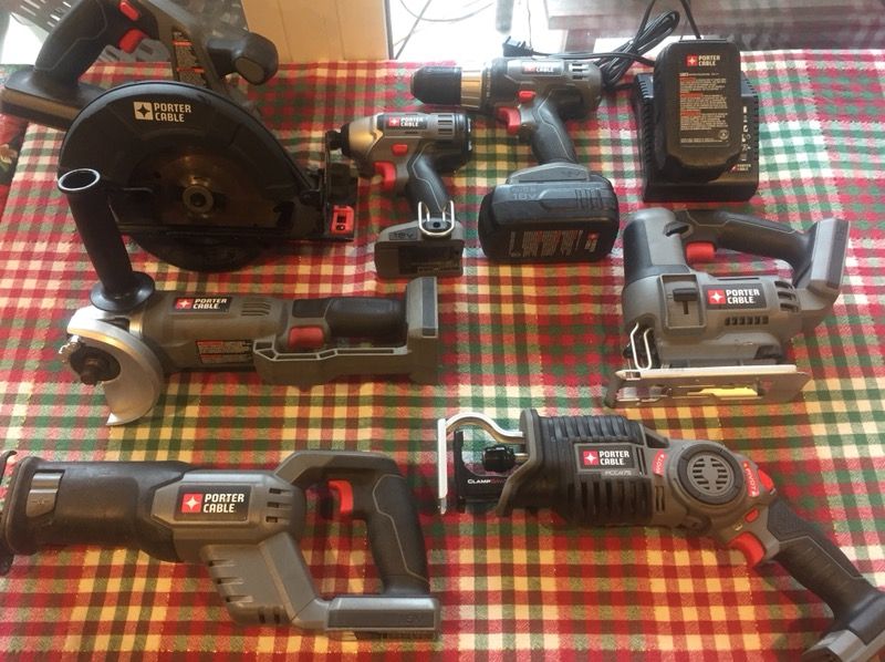 Porter Cable 18V Cordless Tool Set for Sale in Des Moines, WA - OfferUp