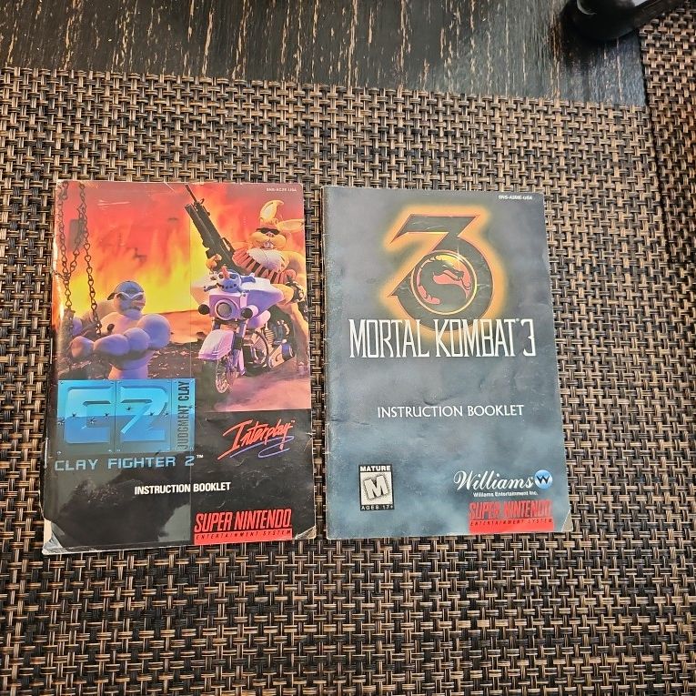 Mortal Kombat 3 Snes Box
