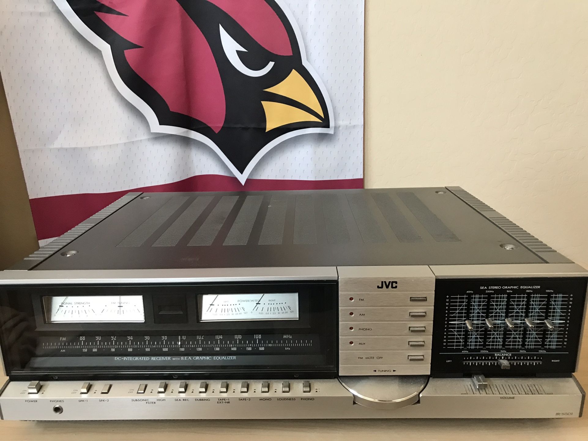 Rare Vintage 1978 JVC Top of The Line JR-S 501 Stereo Reciever for Sale ...