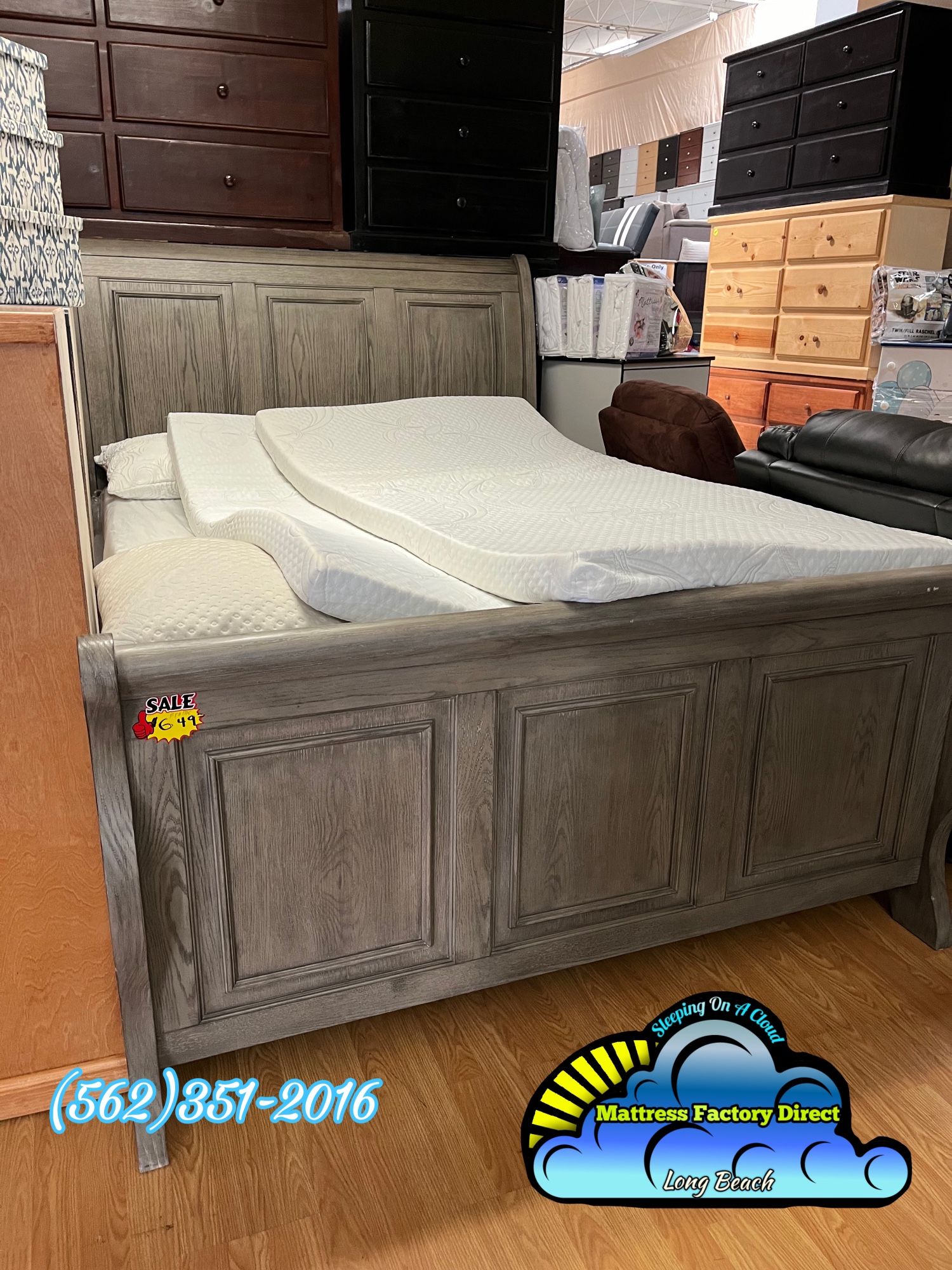 Queen Diamond Bed Frame Slay Style for Sale in Lake View Terrace, CA ...