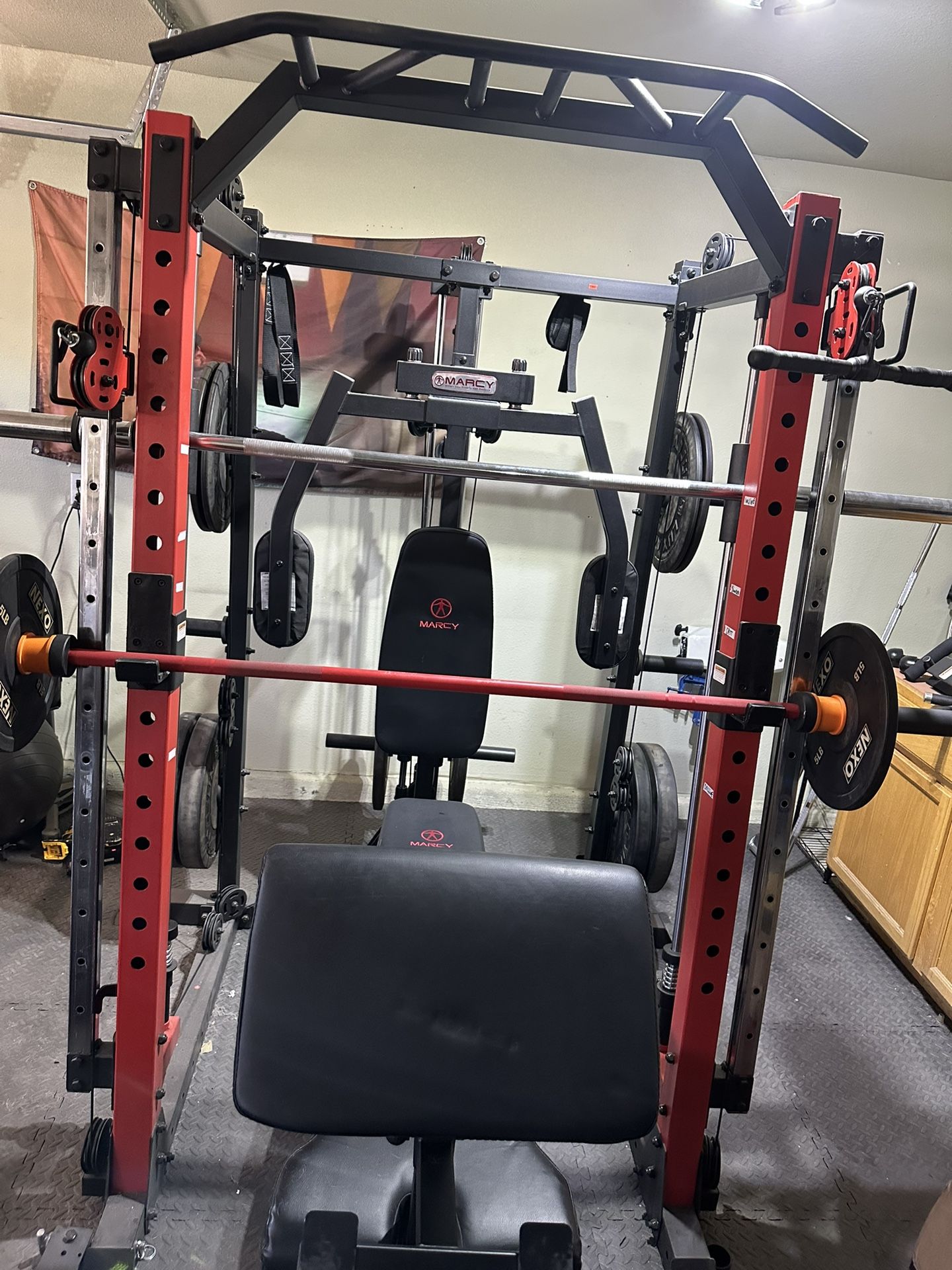Marcy Gym Cage & Extras for Sale in Las Vegas, NV - OfferUp