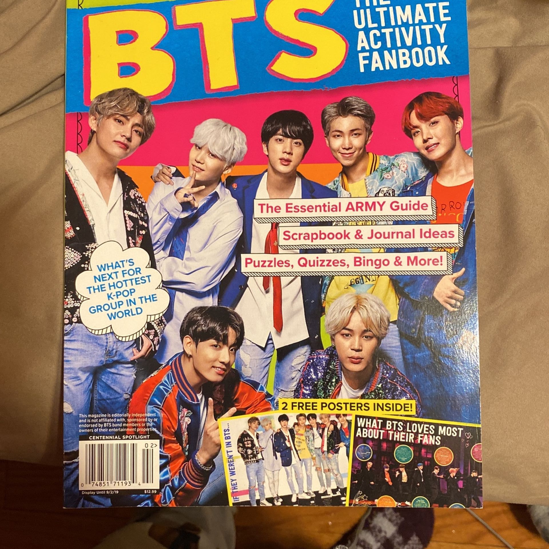 BTS Magazine fan Book From 2019 for Sale in Oak Lawn, IL - OfferUp