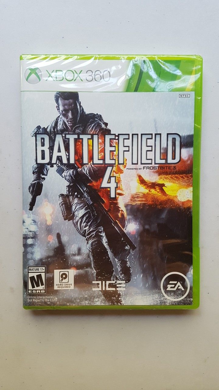 Battlefield 4 Cover Xbox 360