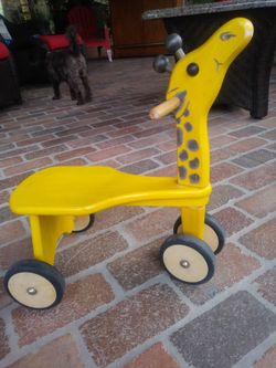 Riding Giraffe Toy