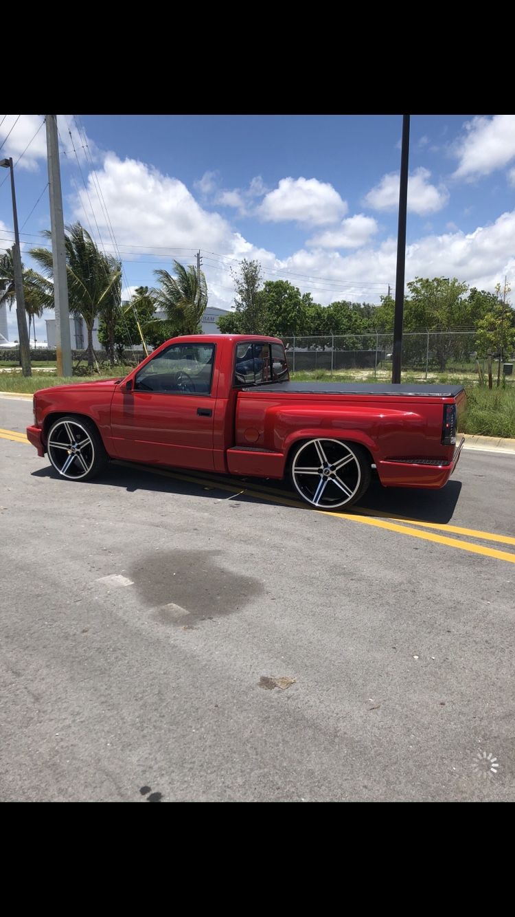 Chevy Silverado GMC sierra impala SS C10 donk donks Chevy truck for ...