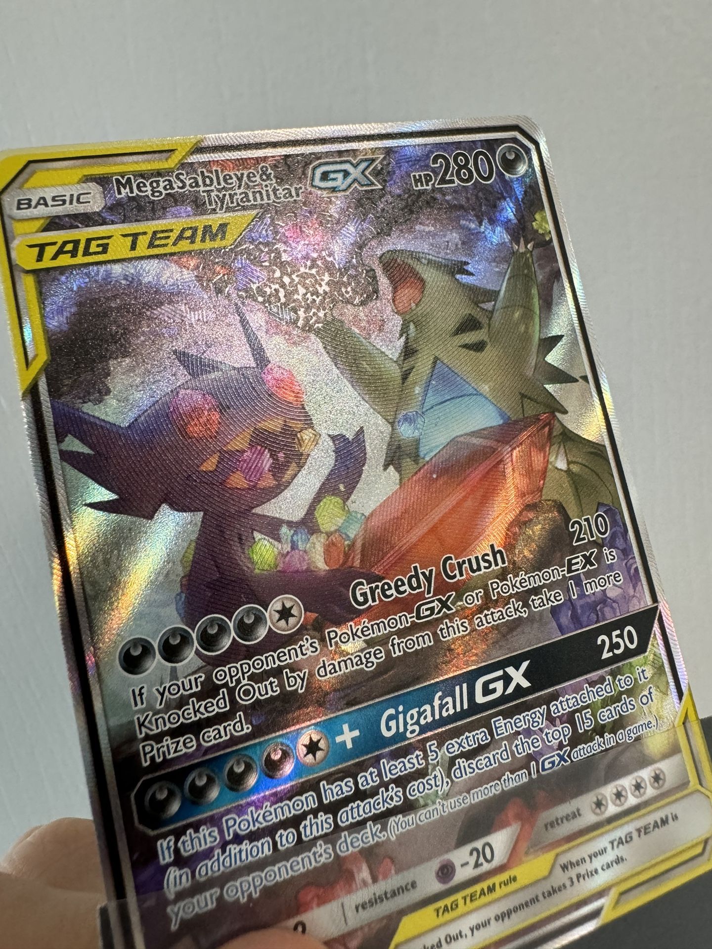 Mega Sableye & Tyranitar Tag Team Alternate Art for Sale in Los Angeles ...