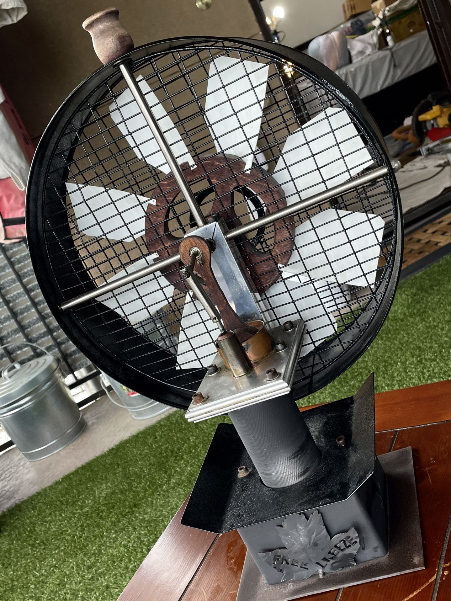 Heat Powered Thermal Stirling Piston Stove Fan for Sale in Oceanside ...