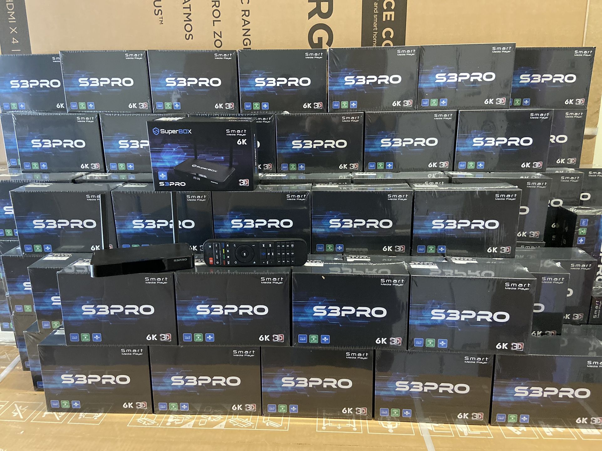 1 YEAR WARRANTY ON FOR SALE S3 PRO $160! S3PRO SUPERBOX SUPER TV BOX ...