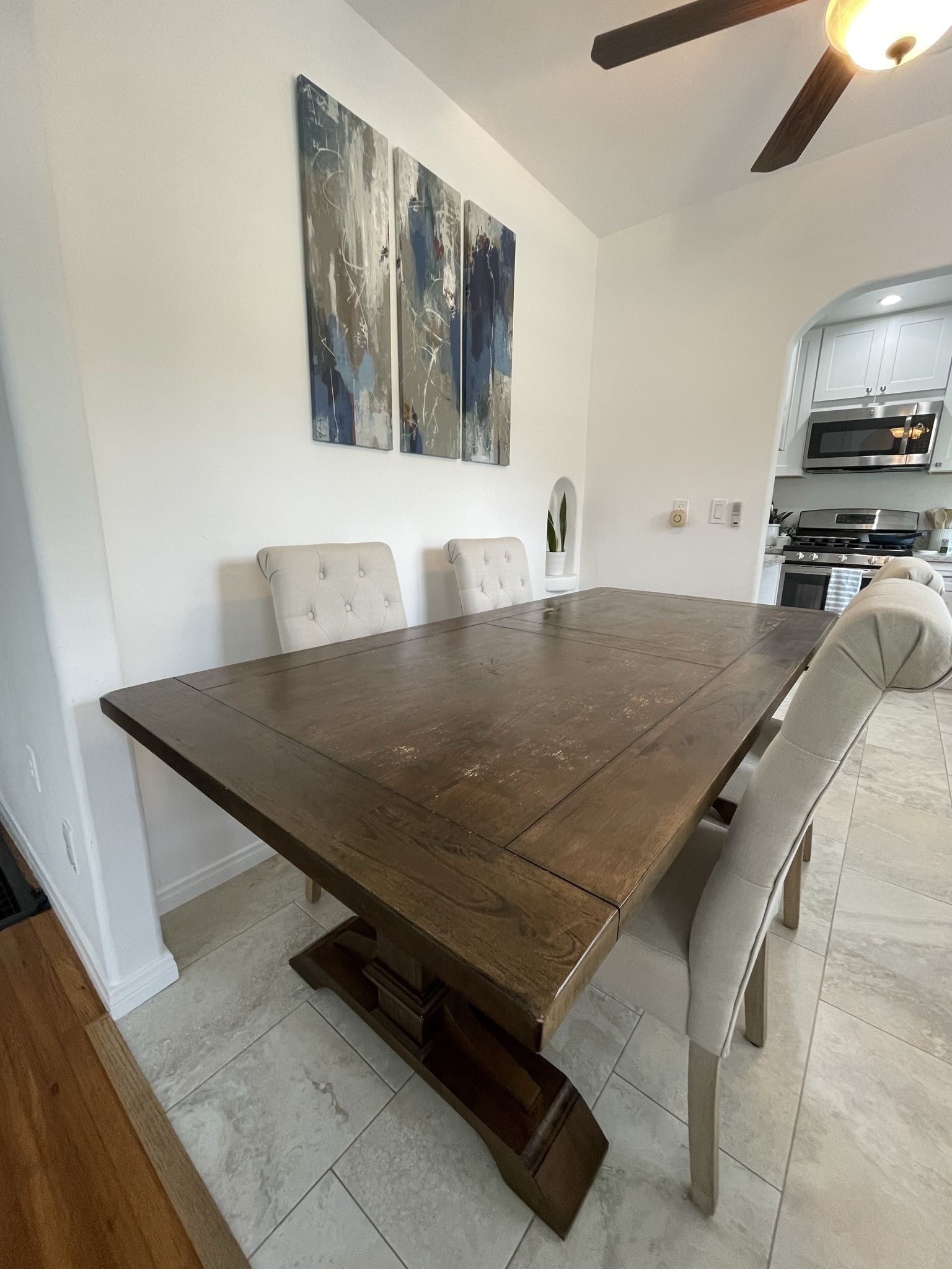 Pier 1 Dining Table (82 Inches x 38 Inches) - Kitchen Table for Sale in ...