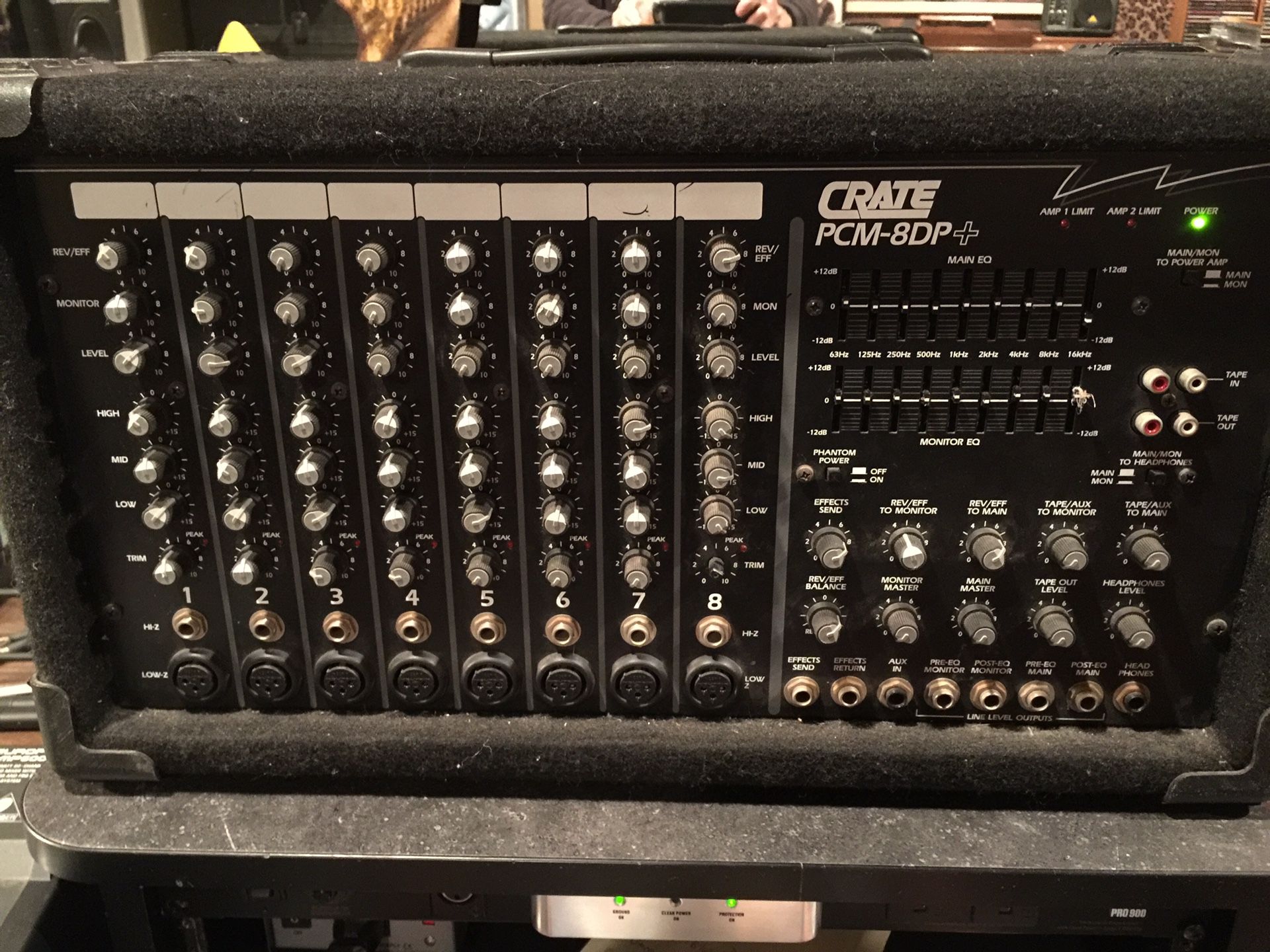 Crate PCM-8 DP+ 600 w Powered PA Mixer for Sale in Spring Valley, CA ...