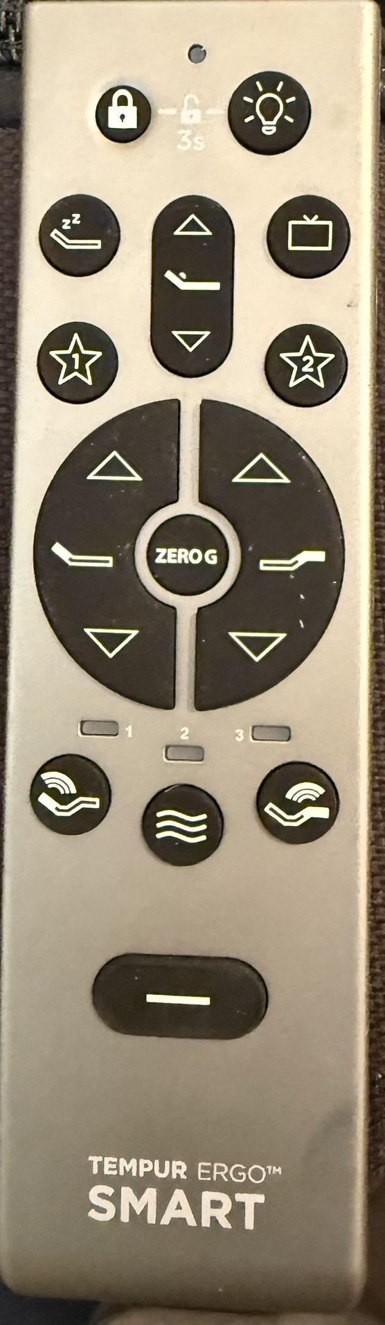 Keeson RF396C Remote – Tempur-Pedic / Adjustable Bed Remote – New Ergo ...