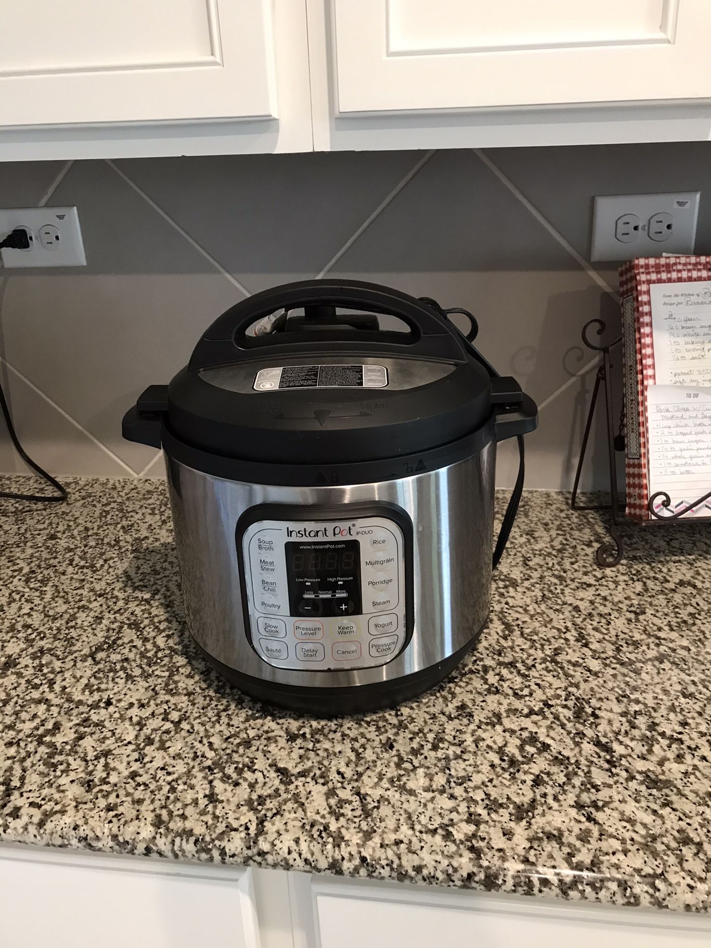 Insta-Pot, Insta-Pot Cookbook and additional mixing bowls. for Sale in ...