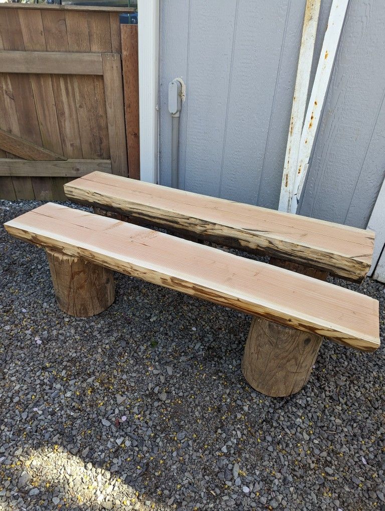 Log Bench for Sale in Lake Stevens, WA - OfferUp