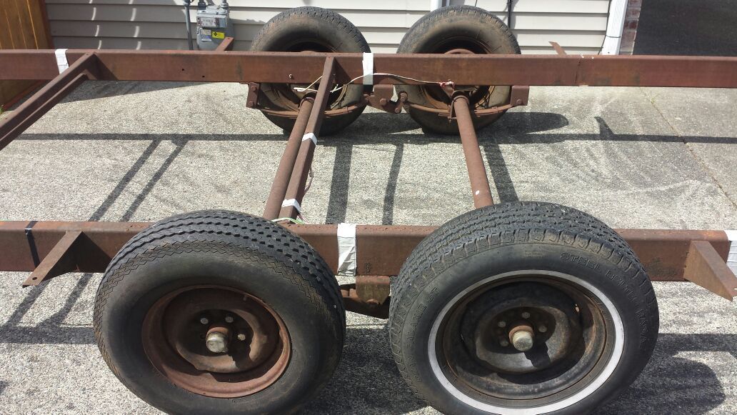 Dual axel trailer frame for Sale in Graham, WA - OfferUp