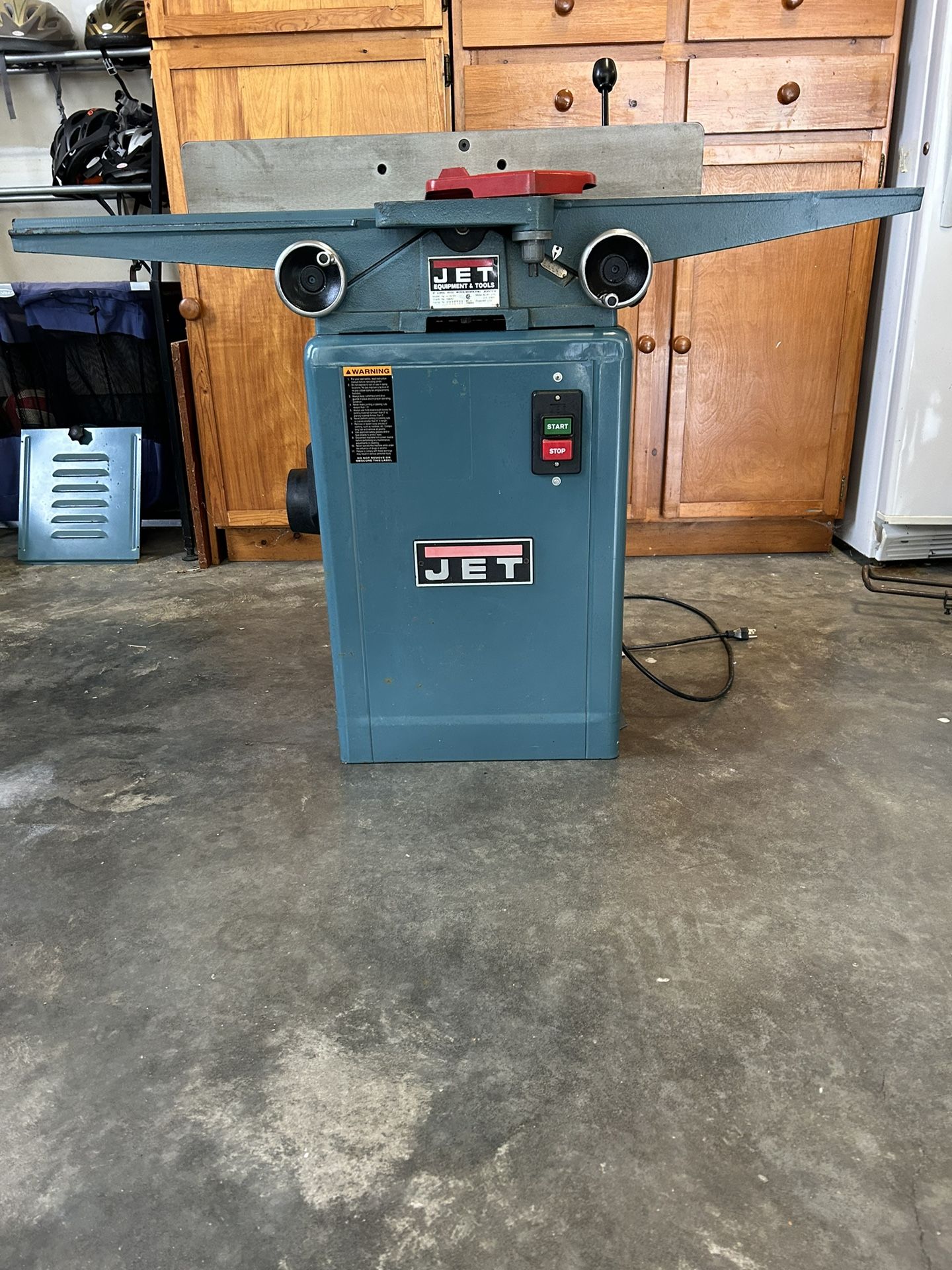 JET JJ-6CSX Woodworking Jointer-EUC—Local Pickup Only for Sale in ...