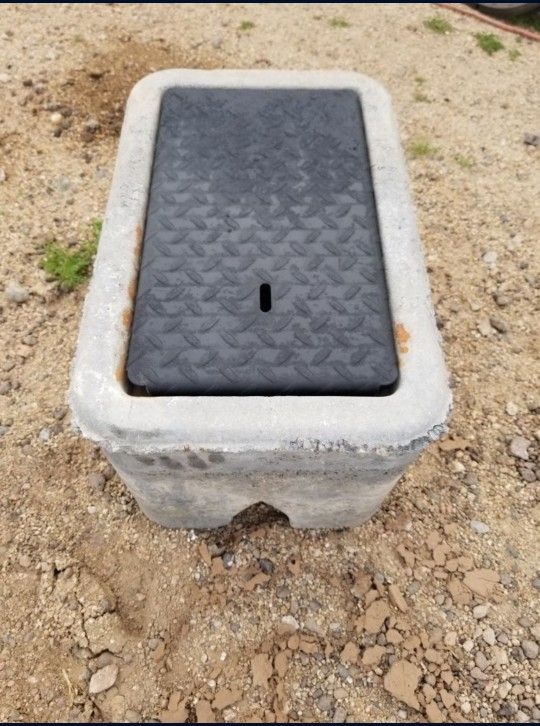 Concrete water meter box for Sale in Apache Junction, AZ - OfferUp