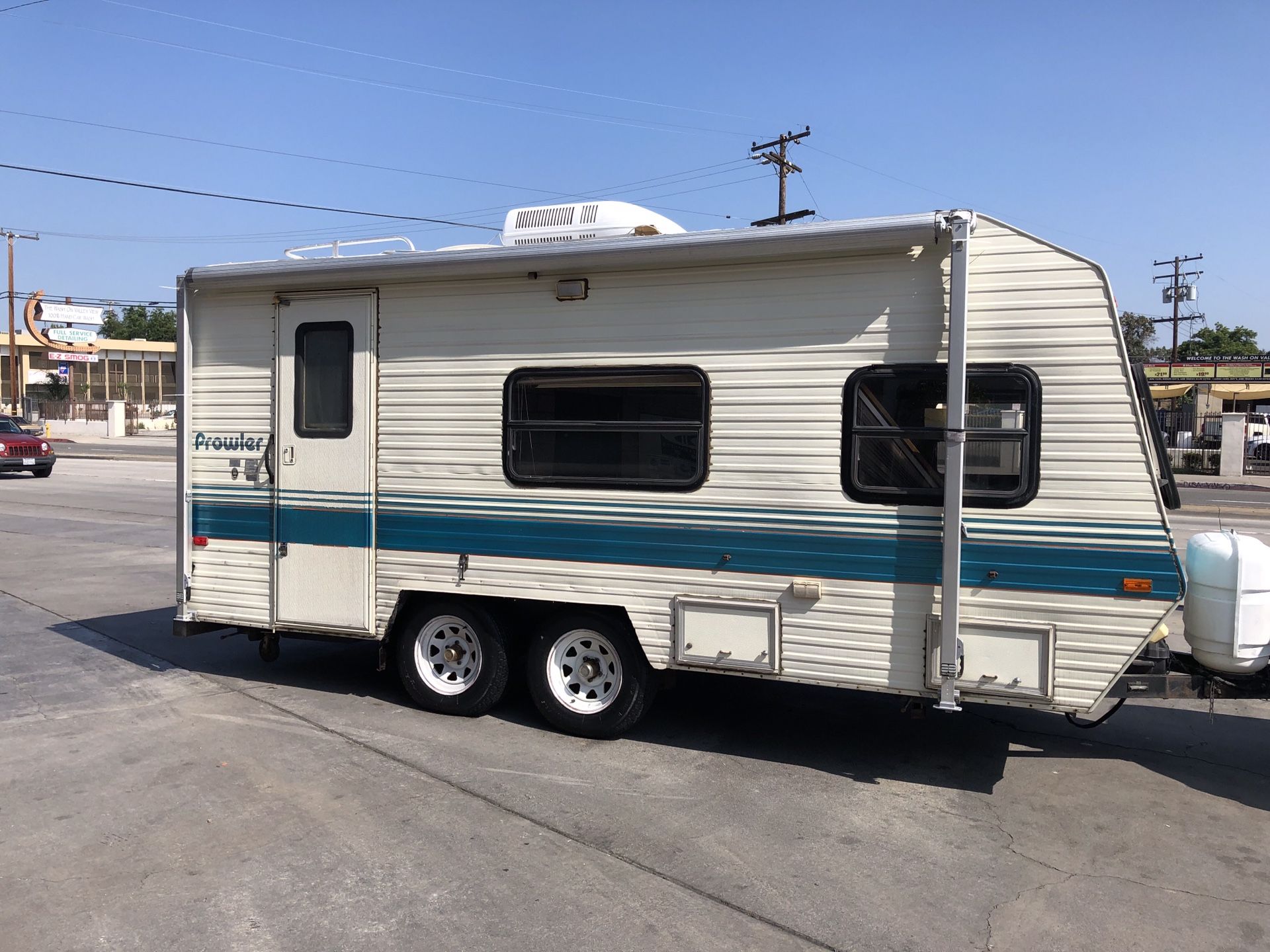 17 ft Prowler travel Trailer 2020 Registration Clean Title for Sale in ...