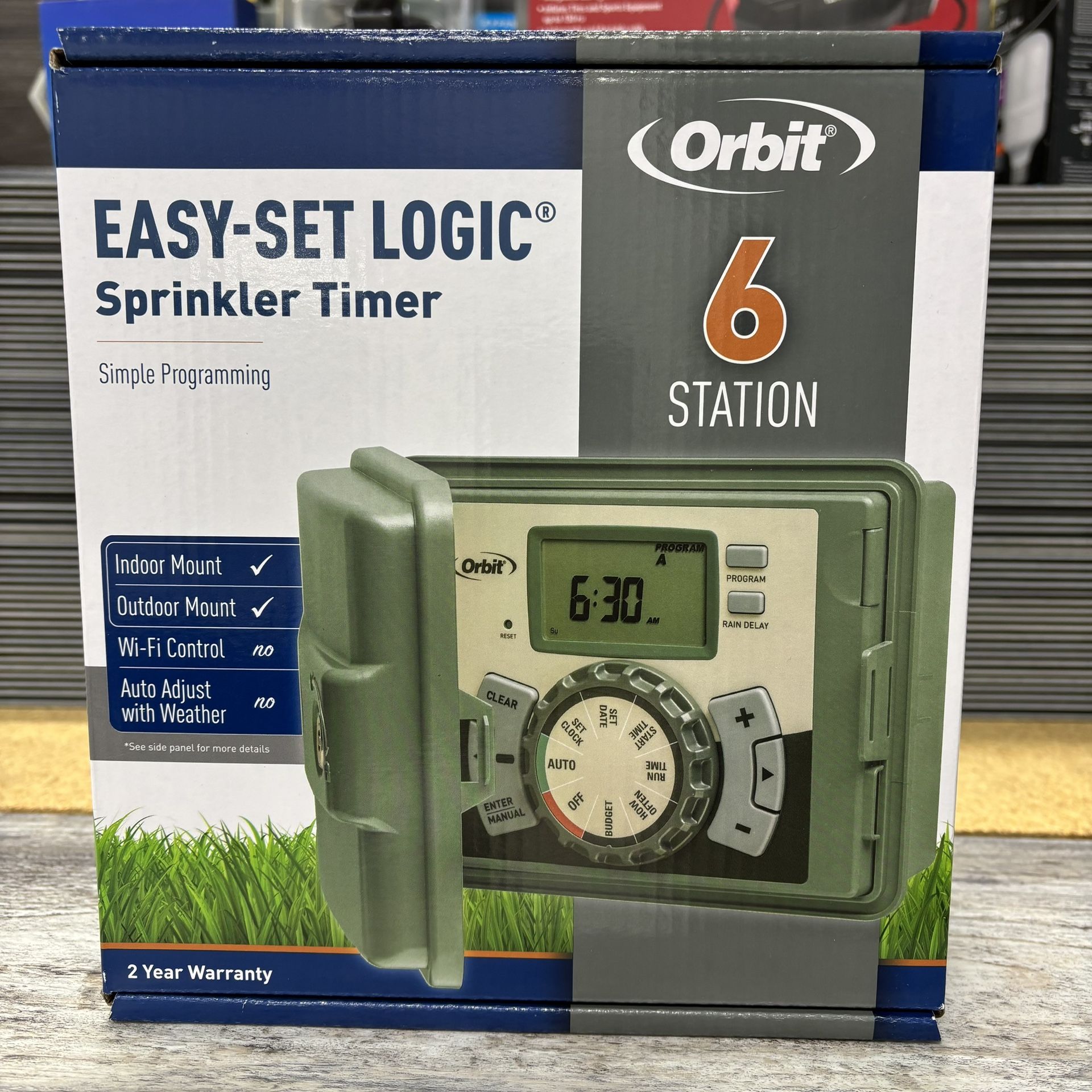 Orbit 6 Station Indoor/ Outdoor Sprinkler Timer. for Sale in Garden Grove, CA - OfferUp