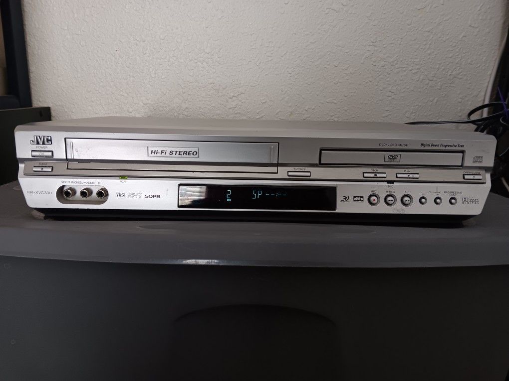 JVC DVD VCR Combo Player HR-XVC33U HiFi VCR for Sale in North Las Vegas, NV - OfferUp