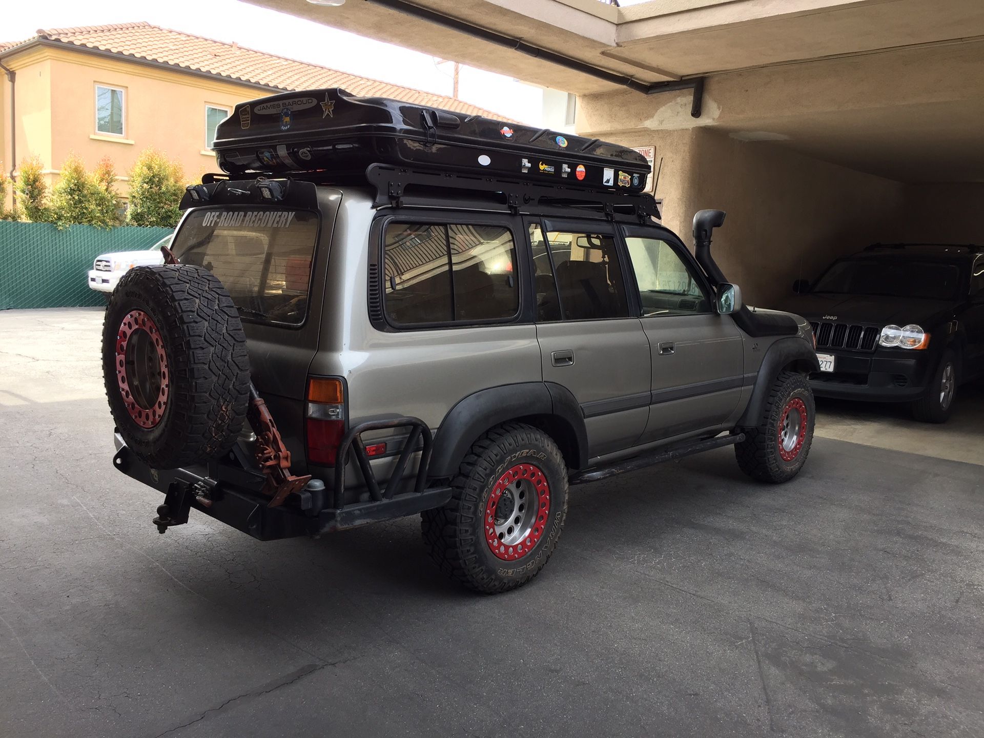 Fj80 fzj80 Toyota Land Cruiser rear bumper off road. for Sale in ...