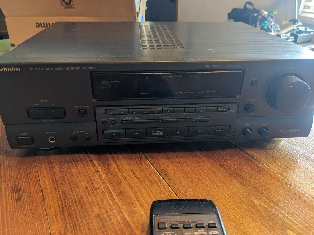 Surround Sound Receiver, Technics Sa-Gx350 for Sale in Denver, CO - OfferUp