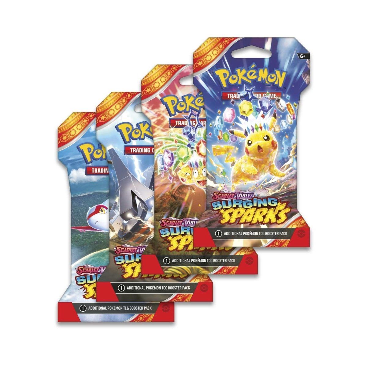 SURGING SPARKS SLEEVED BOOSTERS for Sale in Orlando, FL - OfferUp
