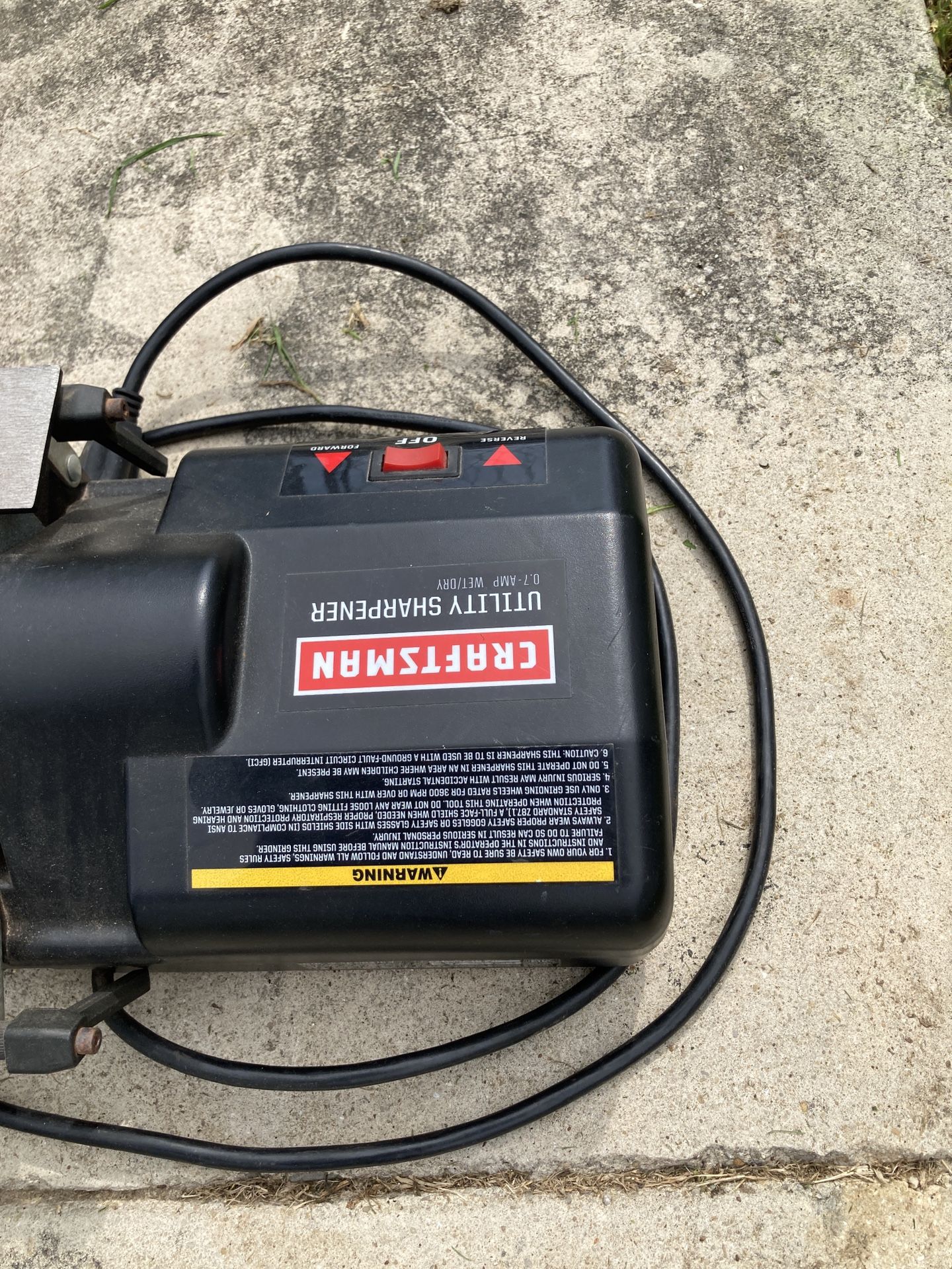 Craftsman Utility Sharpener for Sale in San Antonio, TX - OfferUp