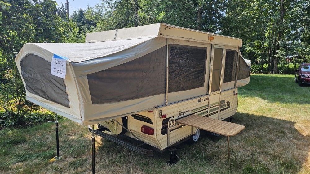 1983 Jayco Tent Popup Camper Trailer for Sale in Covington, WA - OfferUp