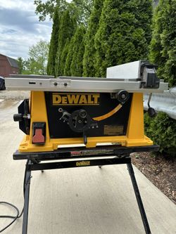 Dewalt Table Saw Dw744