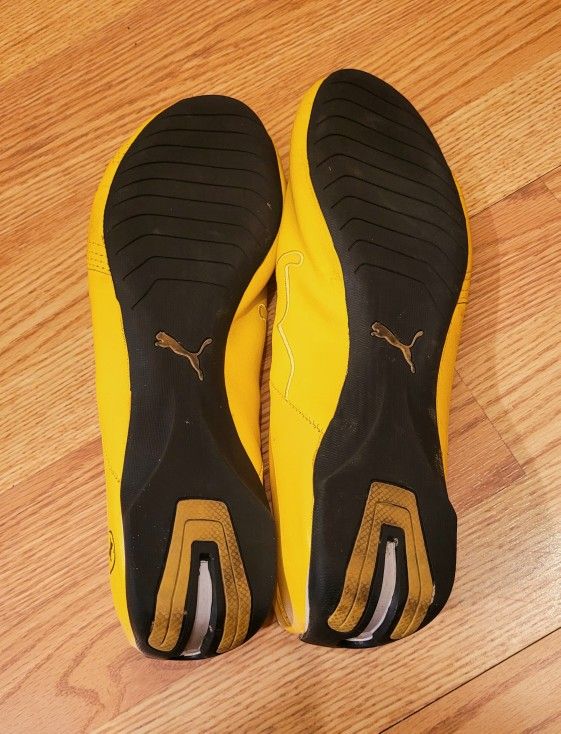 Puma Shoes Ferrari Yellow