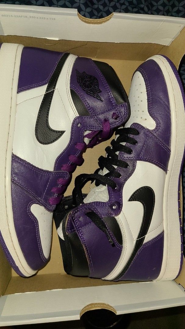 Jordan 1 Court Purple for Sale in Bullhead City, AZ - OfferUp