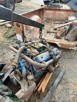 292 Y Block And Transmission $150 Obo Needs Rebuild for Sale in ...