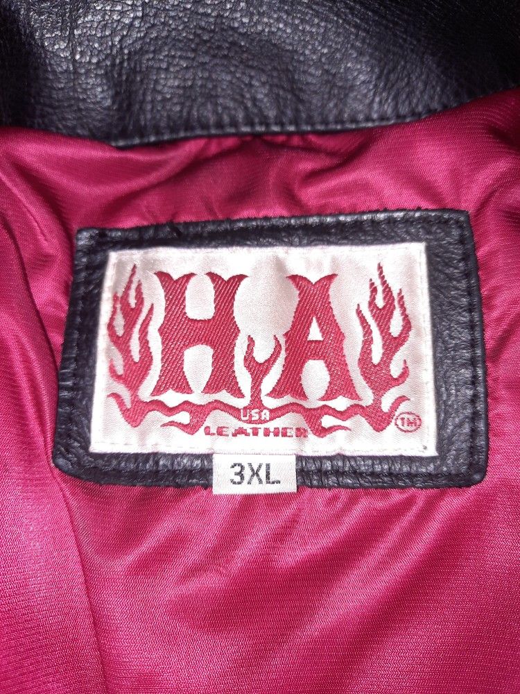 Rare 3xL Authentic HA Leather Vest. for Sale in Goodyear, AZ - OfferUp