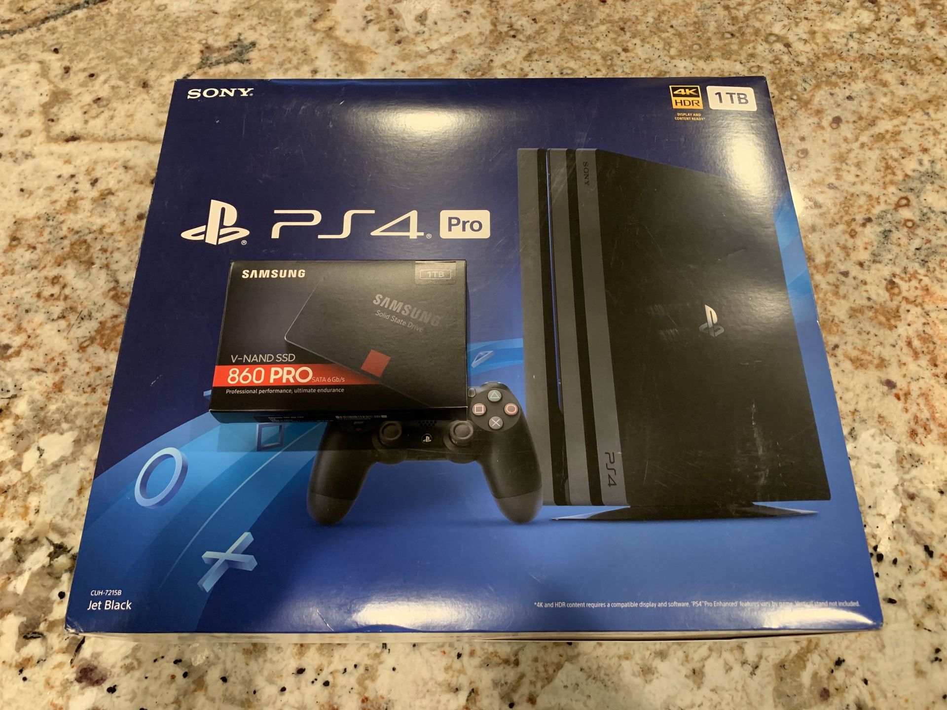 SONY PS4 PRO 1TB WITH A SAMSUNG V-NAND SSD 860 PRO 1TB for Sale in Baltimore, MD - OfferUp